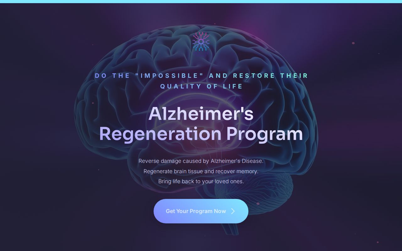 Alzheimer's Regeneration Program | Peptide Science Institute